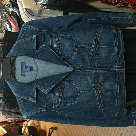 Baccini | Jackets & Coats | Euc Baccini Denim Jacket | Poshmark